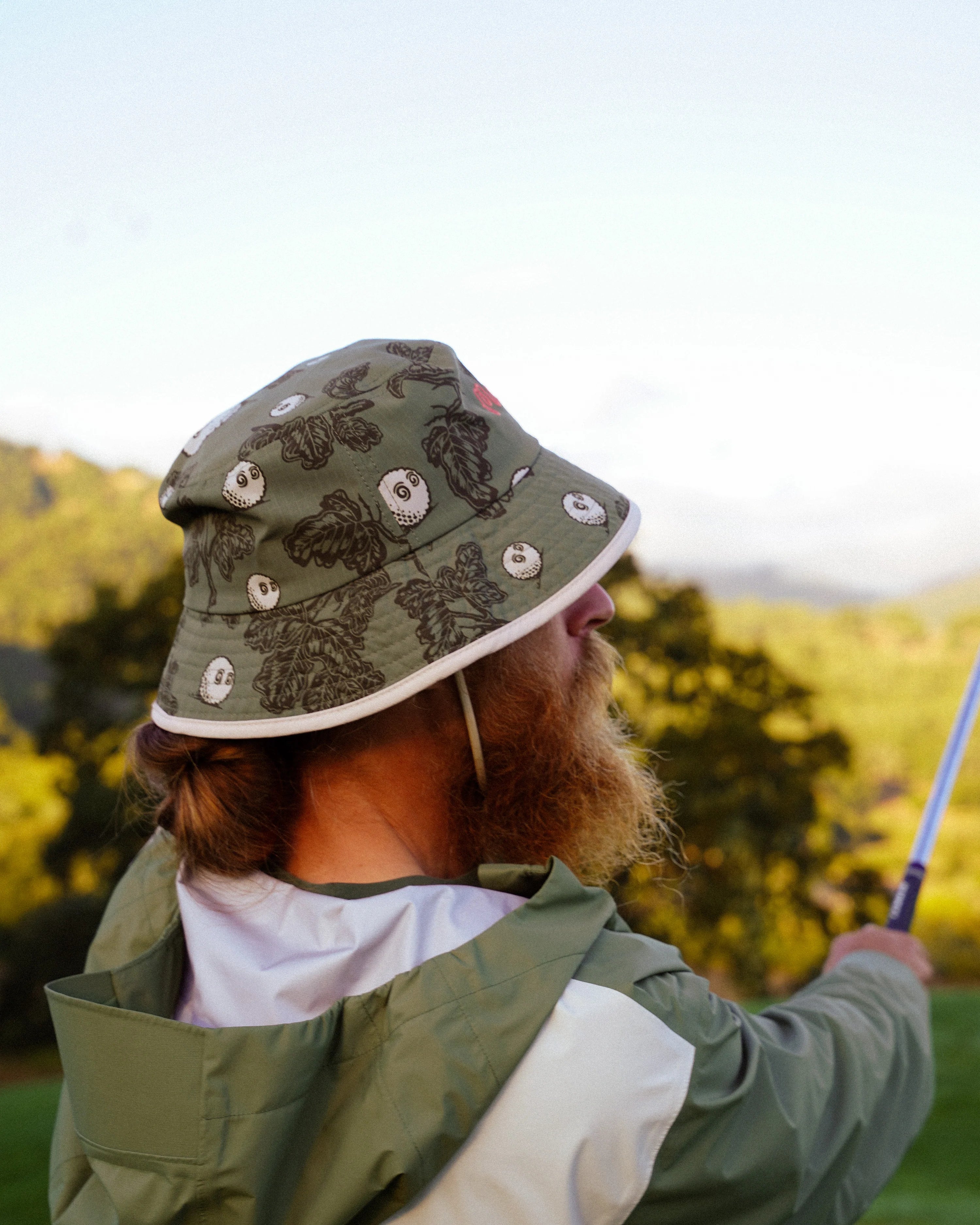 Foraging Fairways Bucket Hat | Poison Oak